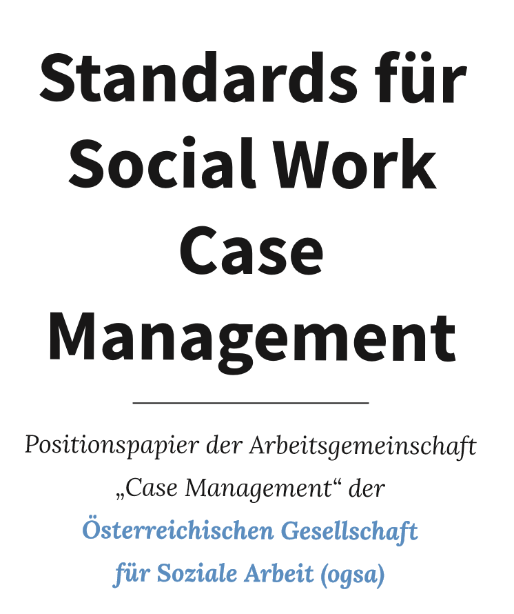 Standards für Social Work Case Management veröffentlicht - ogsa